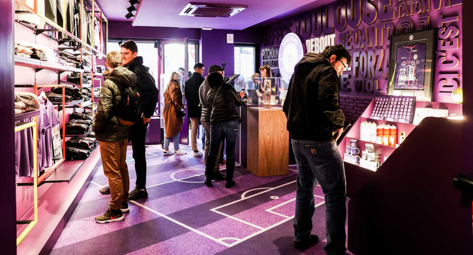 La boutique officielle est ouverte en centre ville ! - Toulouse FC