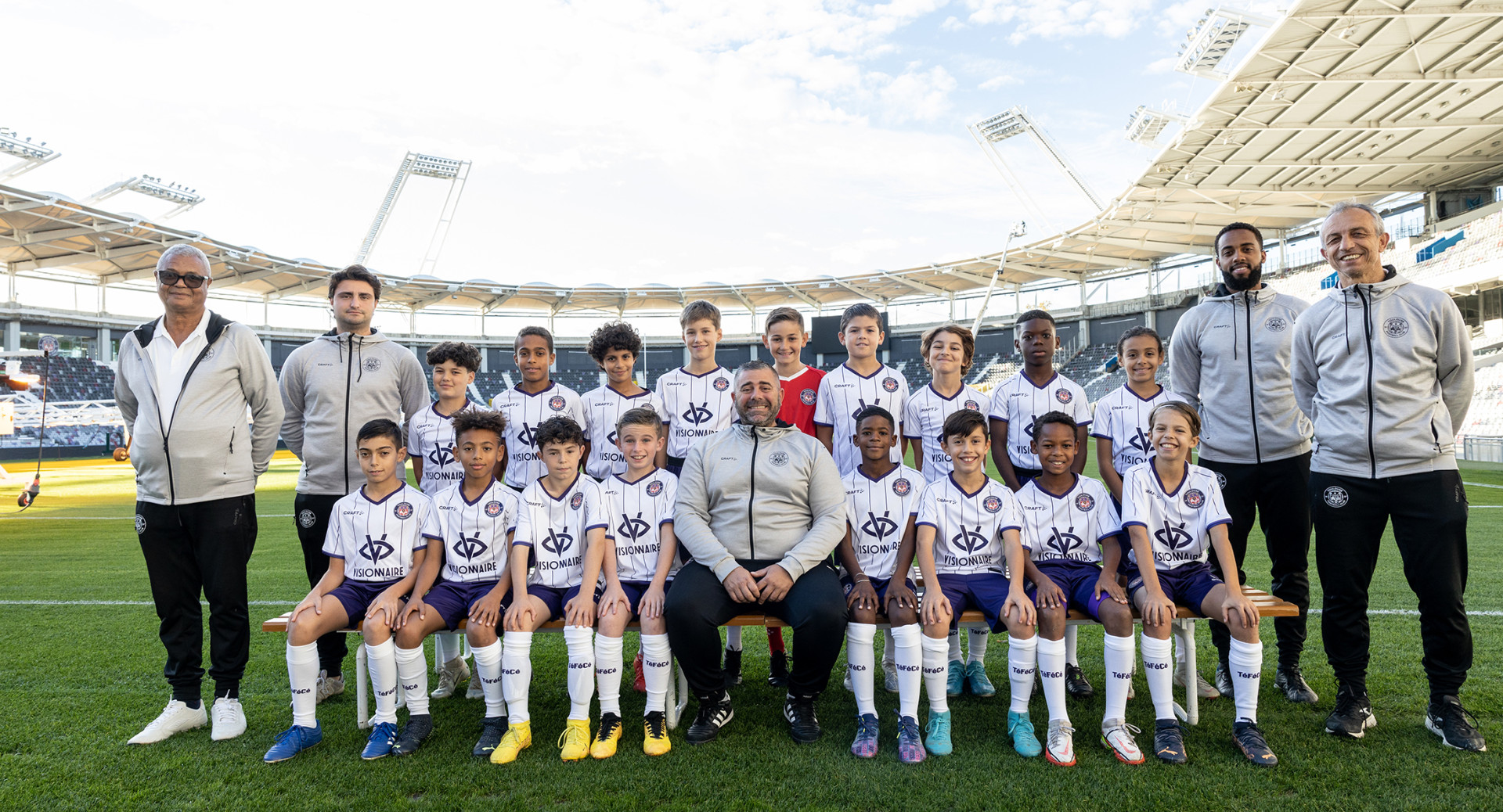 L'Académie du TéFéCé performe face à celles des Girondins et du MHSC - Toulouse FC