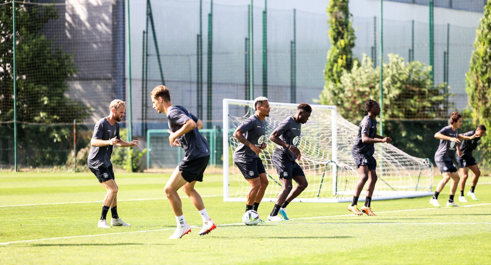 Le groupe pour TéFéCé/FC Andorra, deuxième match de pré-saison ...