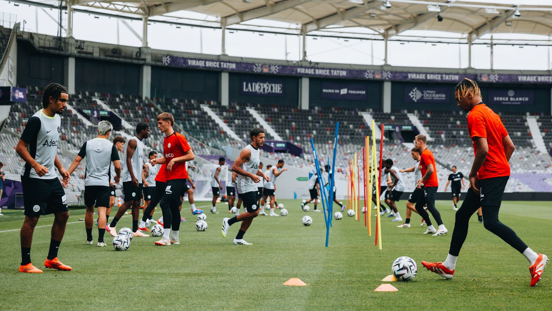 Jour de reprise pour les Violets de l'équipe première ! - Toulouse FC