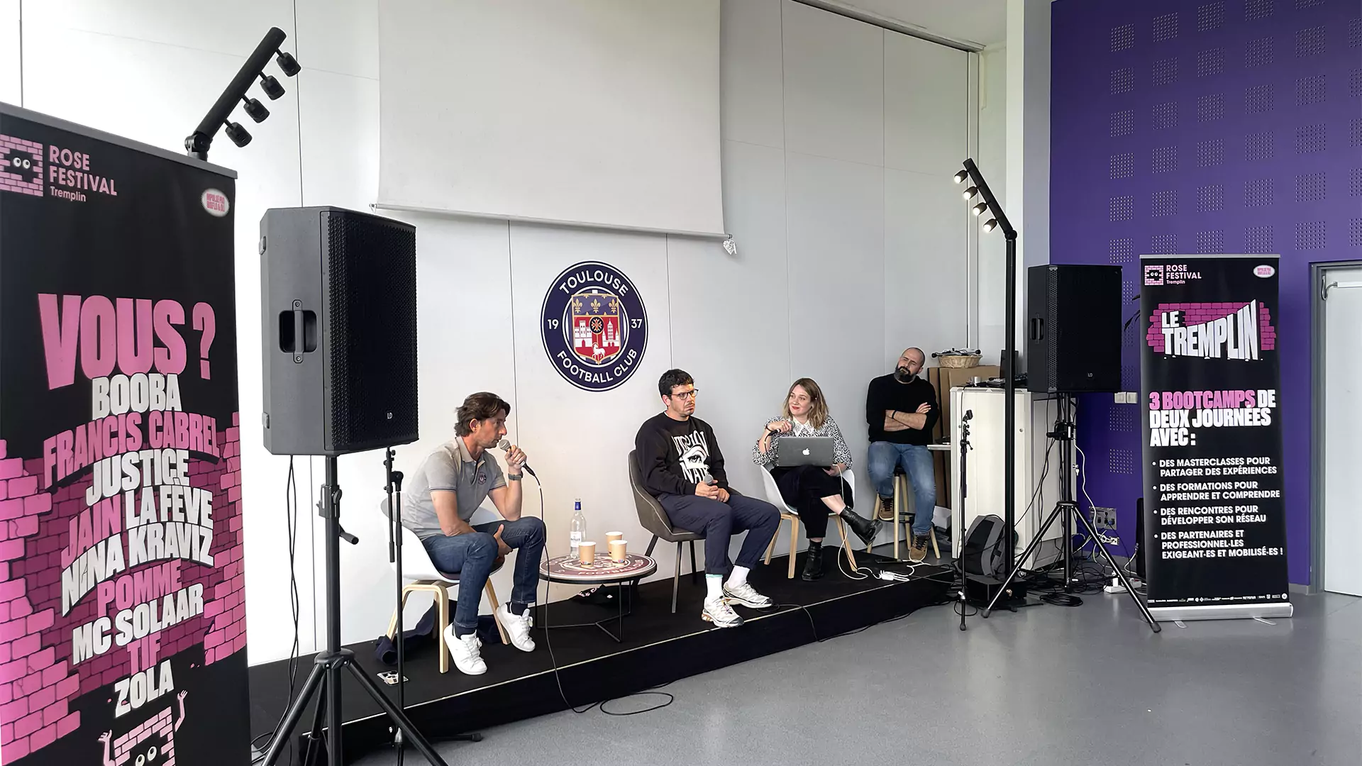 Le Tremplin Rose débarque au TéFéCé ! - Toulouse FC