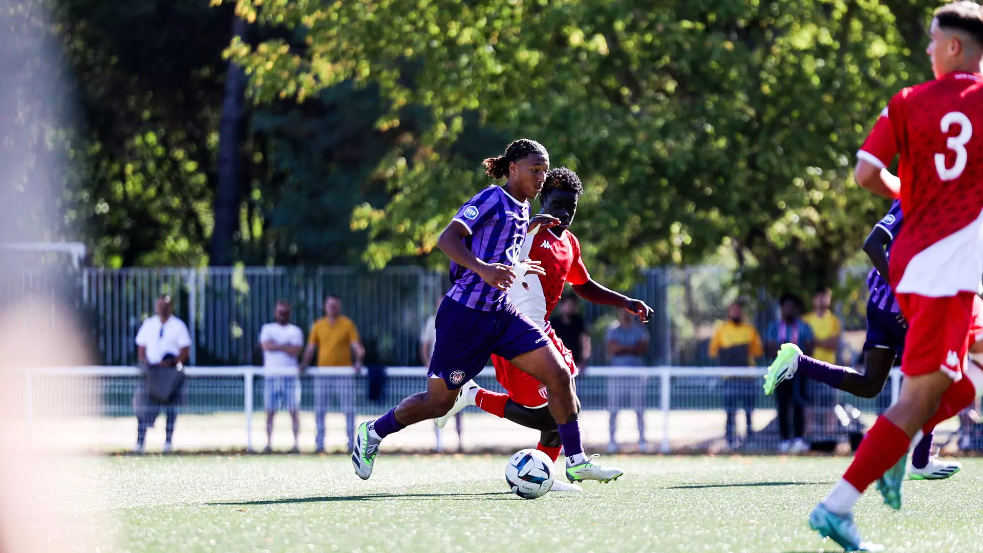 U19 Nat. Dominateurs et conquérants, nos Pitchouns s'inclinent face à un Monaco efficace ...