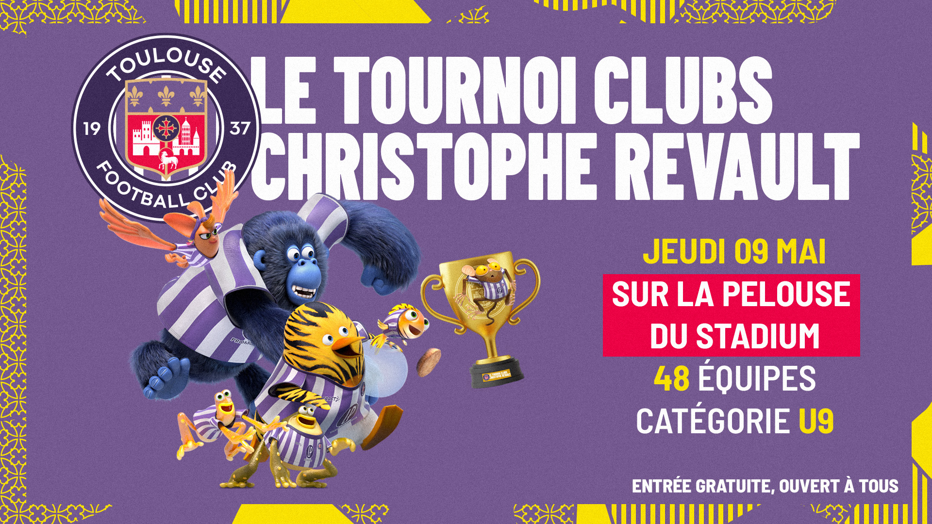 Tout savoir sur la 1ère édition du tournoi des Clubs Christophe Revault ...