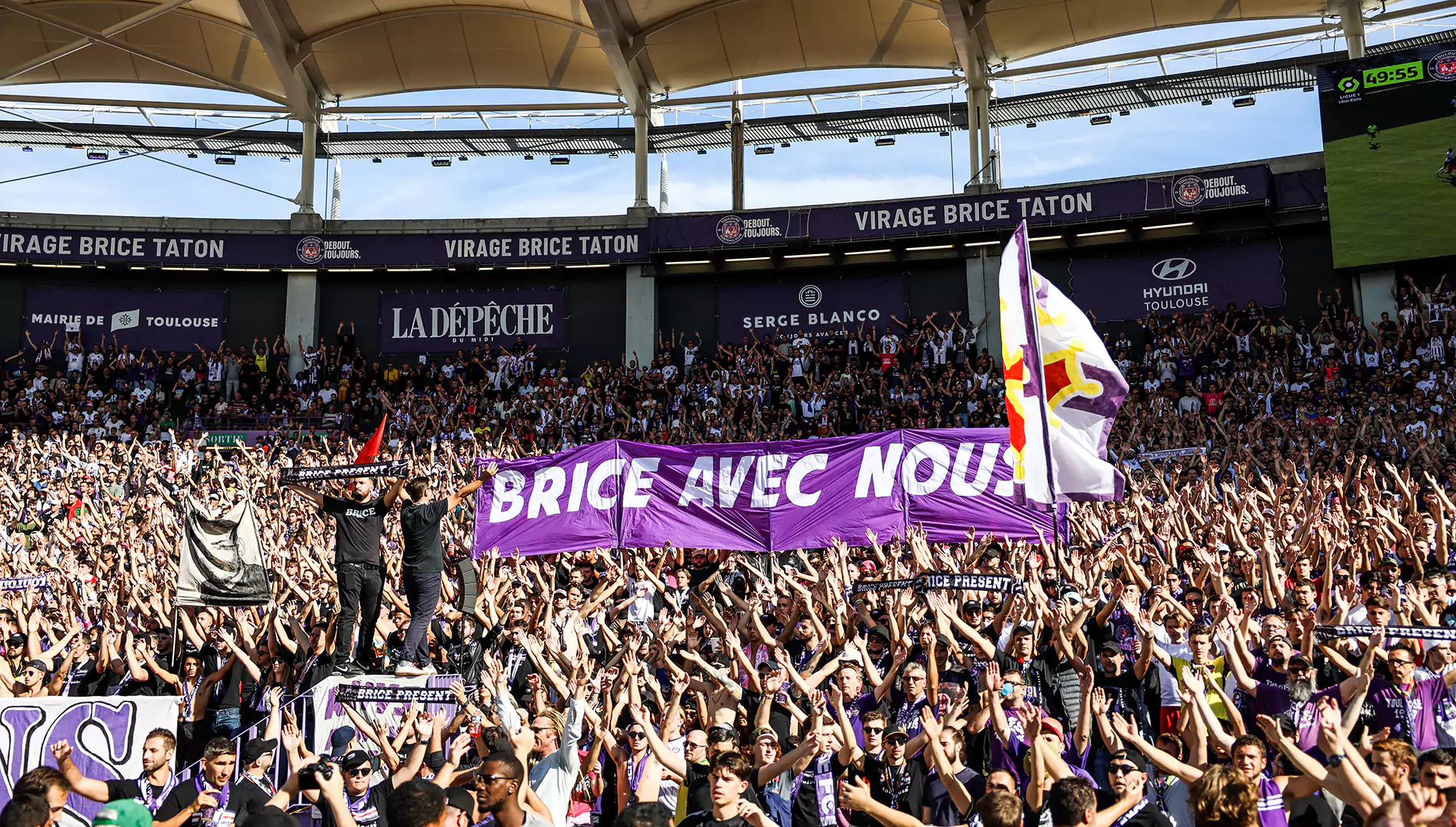 Hommage à Brice Taton, le coeur du Stadium - Toulouse FC