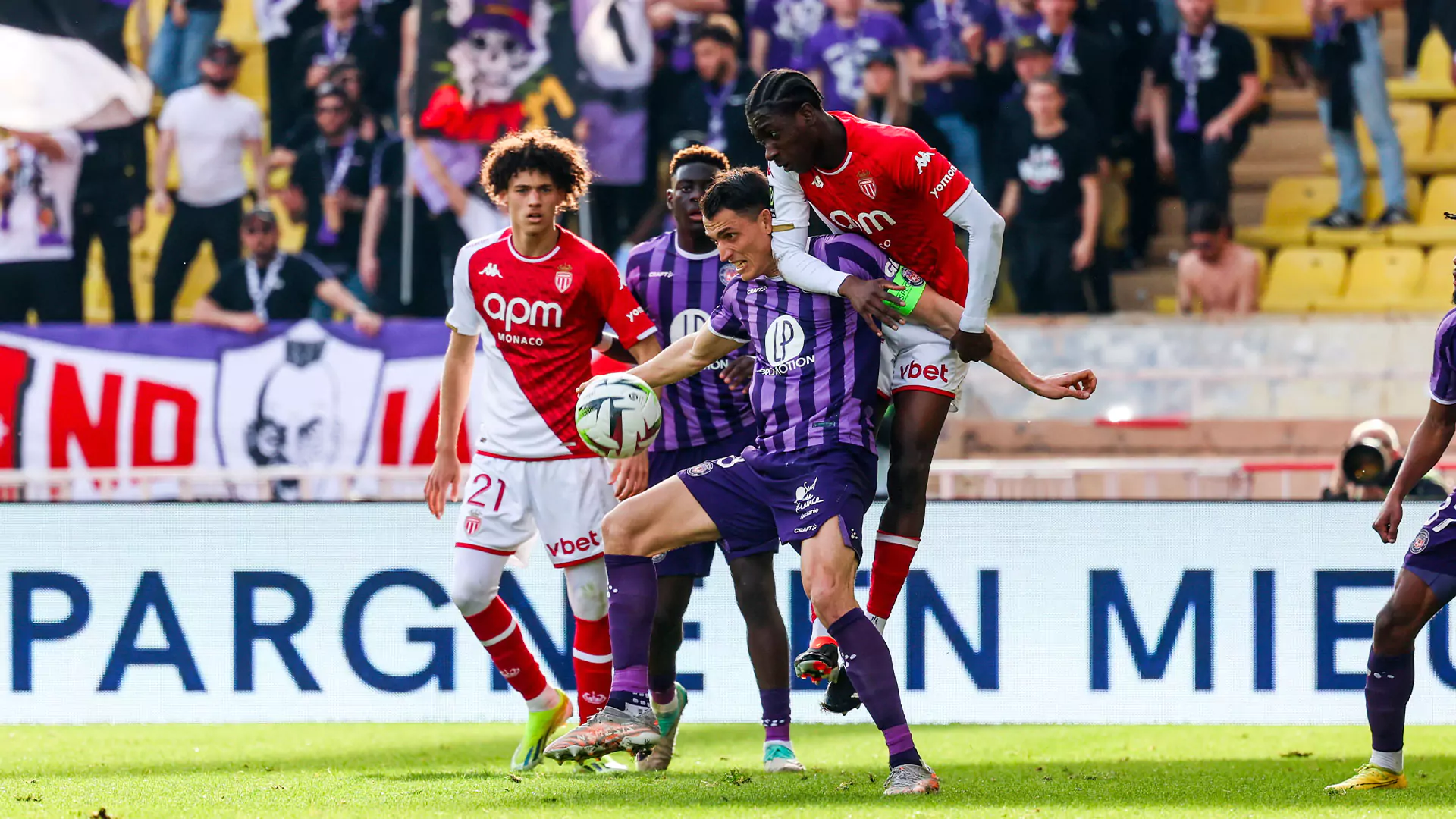 Monaco/TéFéCé : Vincent Sierro est le Violet du match - Toulouse FC