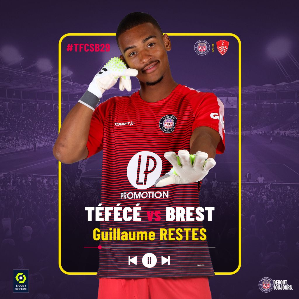 Guillaume Restes - Gardien de but - Toulouse FC