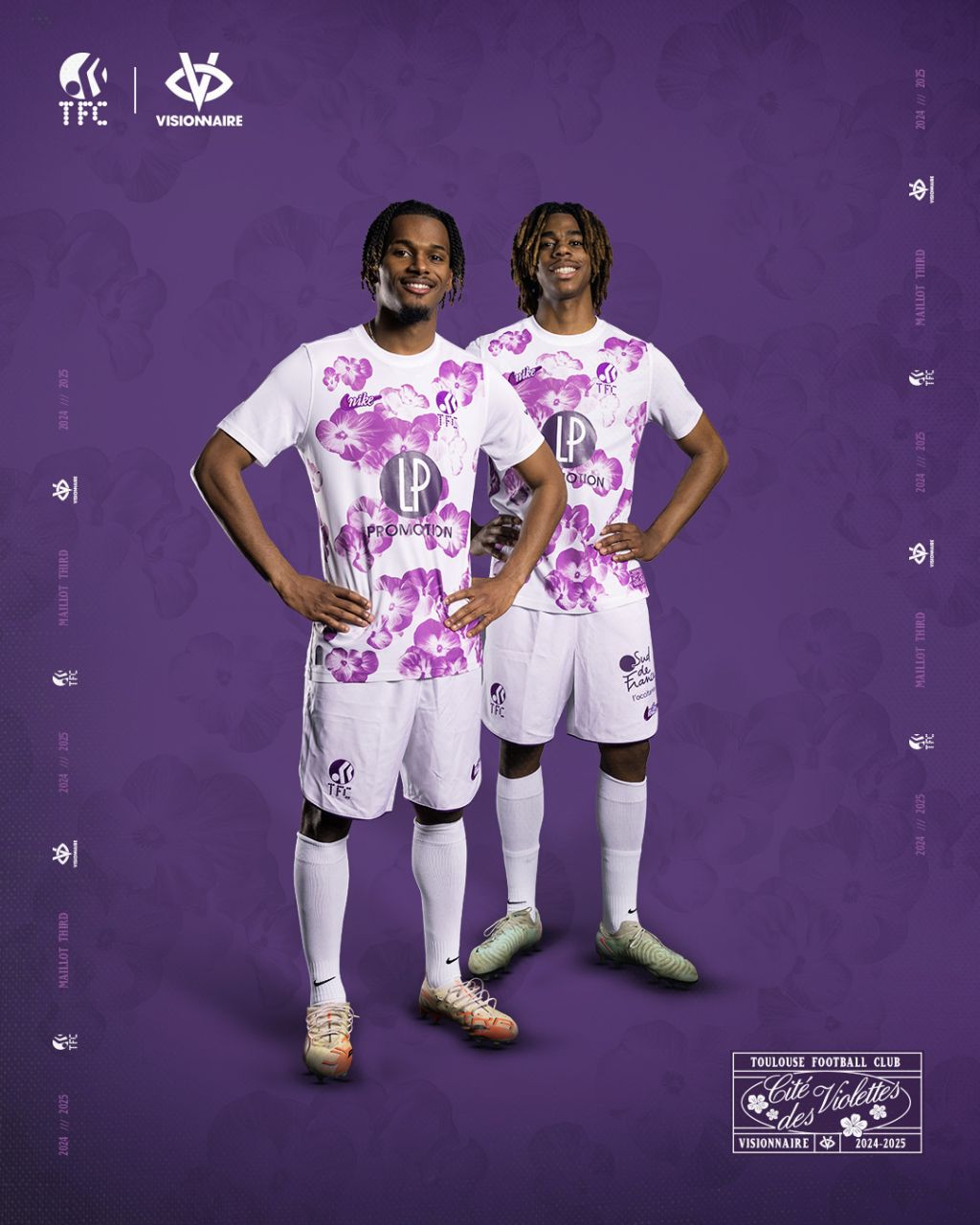 Le TéFéCé dévoile son troisième maillot en collaboration avec Visionnaire - Toulouse FC