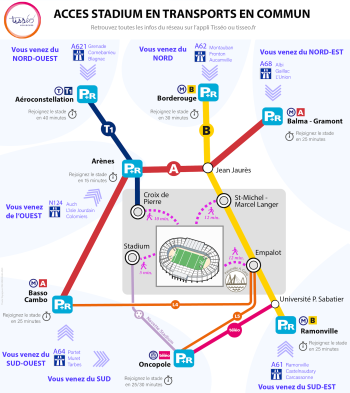 Jour de match - Toulouse FC